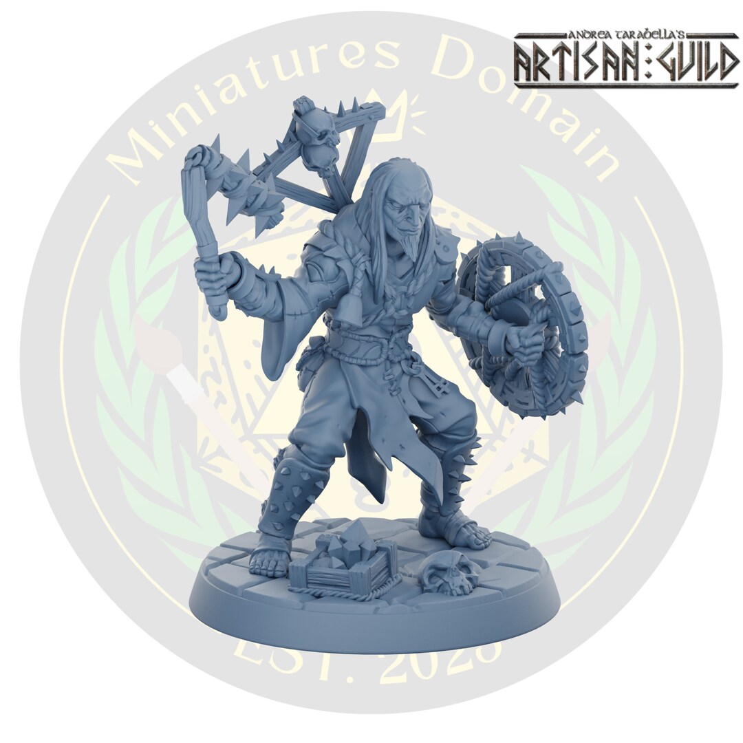 Cultist of Melmora With a Mace Fighter Human AG | Miniature Dungeons ...