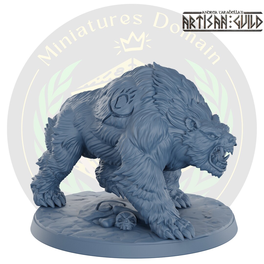 Galdurbjorn the Bear Beast AG | Miniature Dungeons and Dragons Dnd ...