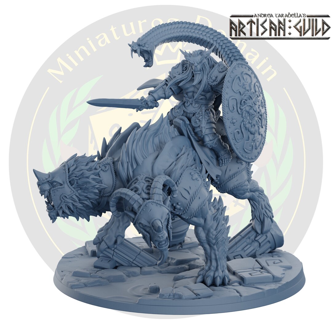 Bolg Magnus on Ignis Chimera Goblin Fighter AG | Miniature Dungeons and ...