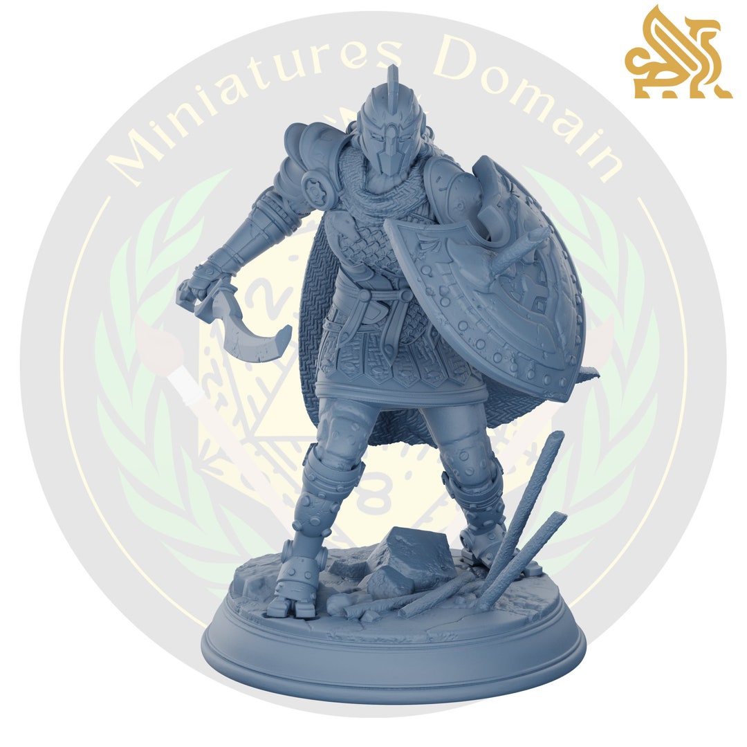 Octavia Human Fighter DMS | Miniature Dungeons and Dragons Dnd Tabletop ...