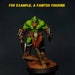 Tiefling Gladiator Tiefling Fighter Galaad | Miniature Dungeons and ...