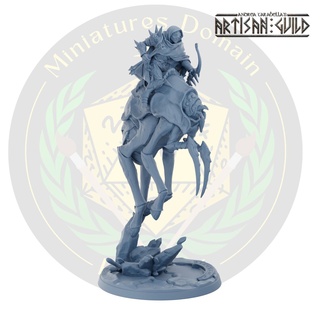 Zeek Rider in a Mask With a Bow Ranger Elf AG | Miniature Dungeons and Dragons Dnd Tabletop ...
