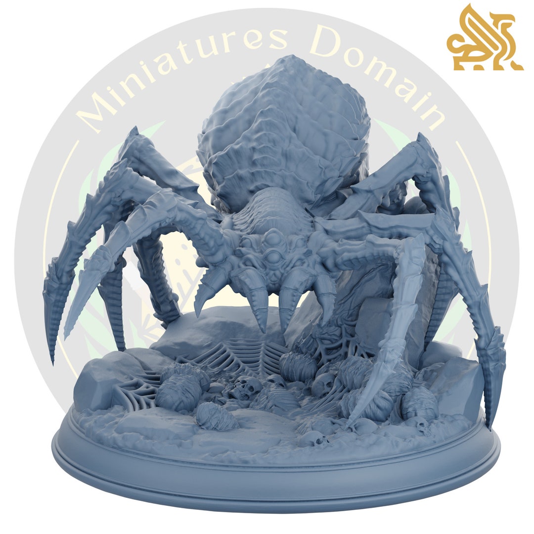 Xylanth - Phase Spider Broodmother Creature DMS | Miniature Dungeons ...