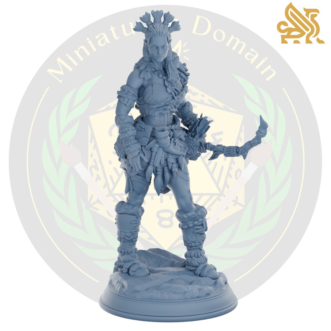 Strika - Ranger of the Frozen Wastes Goliath Human DMS | Miniature ...