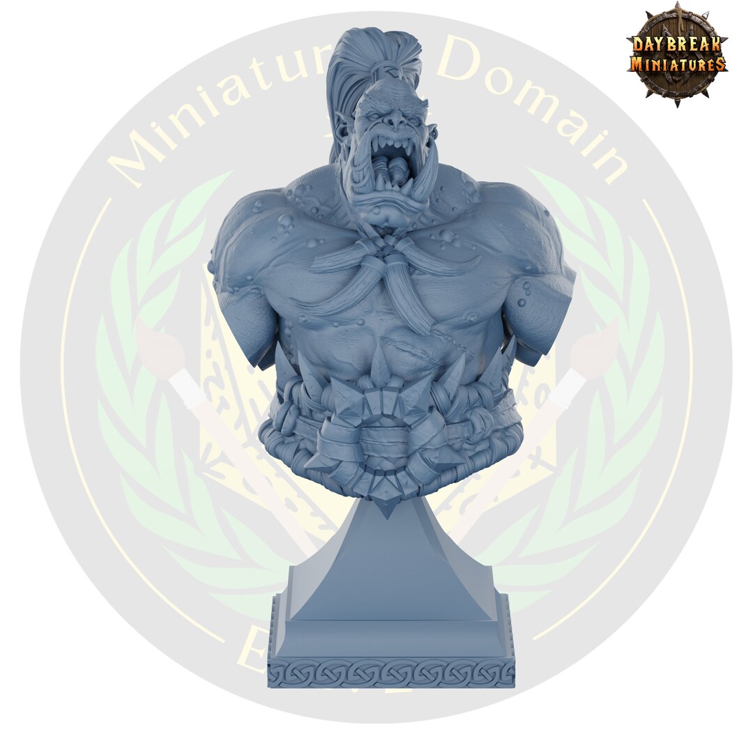 Hector Stumpfkant BUST Orc DBM | Miniature Dungeons and Dragons Dnd ...
