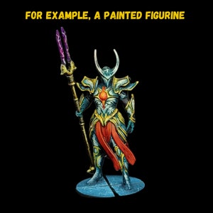 Tiefling Gladiator Tiefling Fighter Galaad | Miniature Dungeons and ...