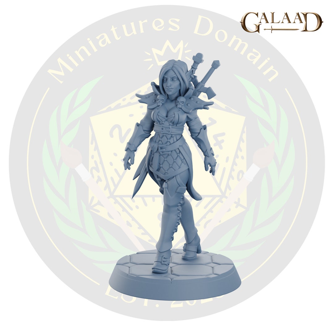 Vampire Soldier Fighter Galaad | Miniature Dungeons and Dragons Dnd ...