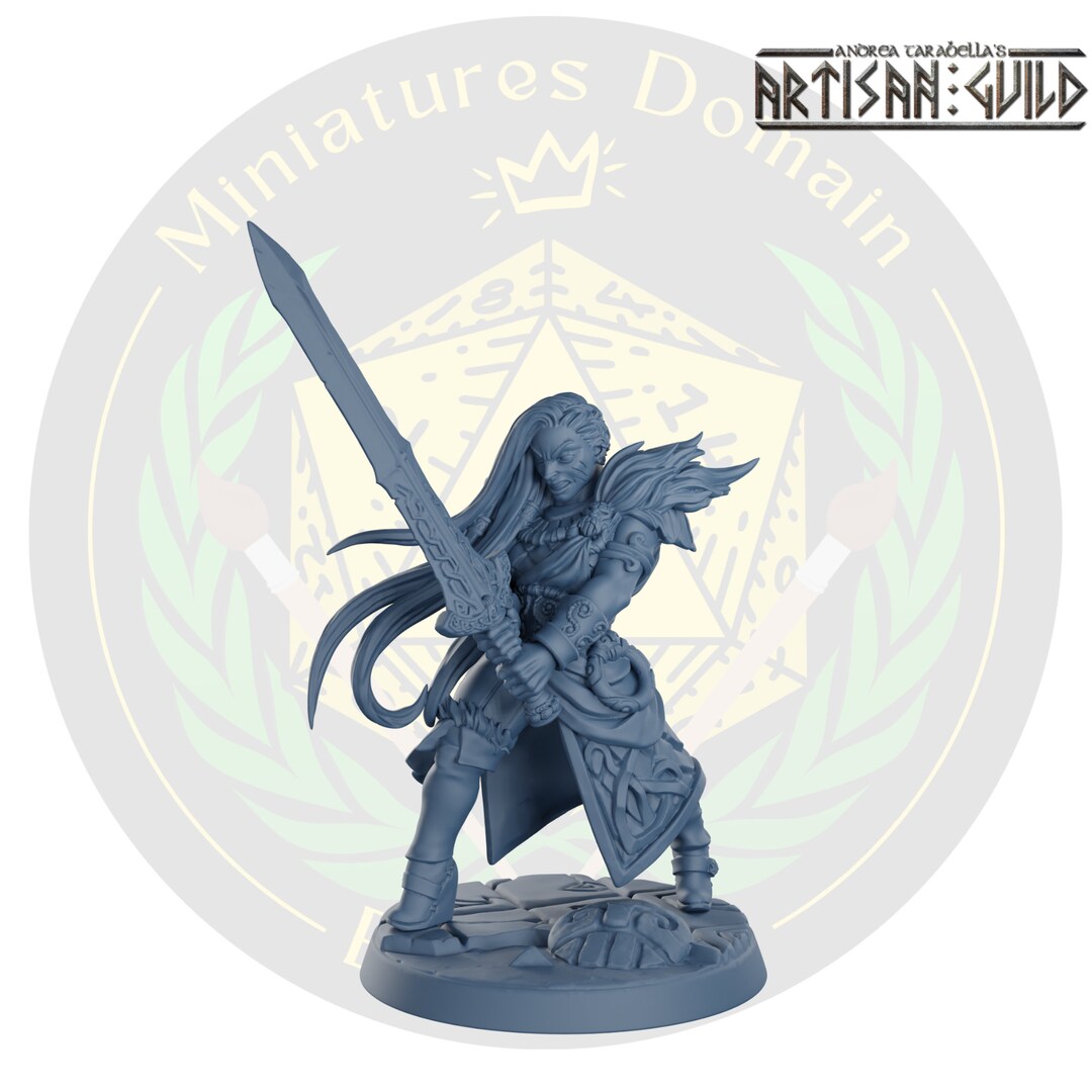 Astrid Trollskadi the Shieldmaiden Human Fighter (variant A) AG ...