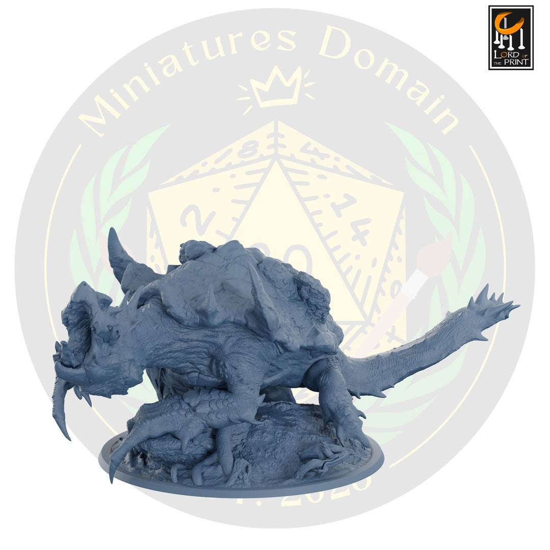 Dragon Turtle RM| Miniature Dungeons and Dragons Dnd Tabletop Miniature ...