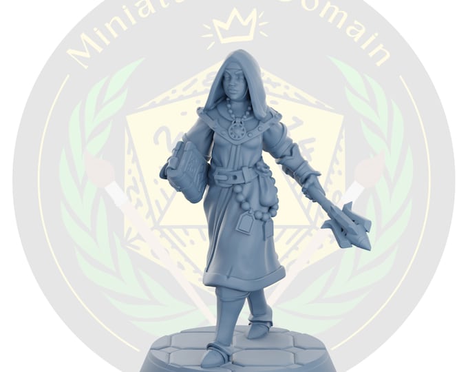 Female Cultist of Melmora Sorcerer Human AG Miniature Dungeons and ...