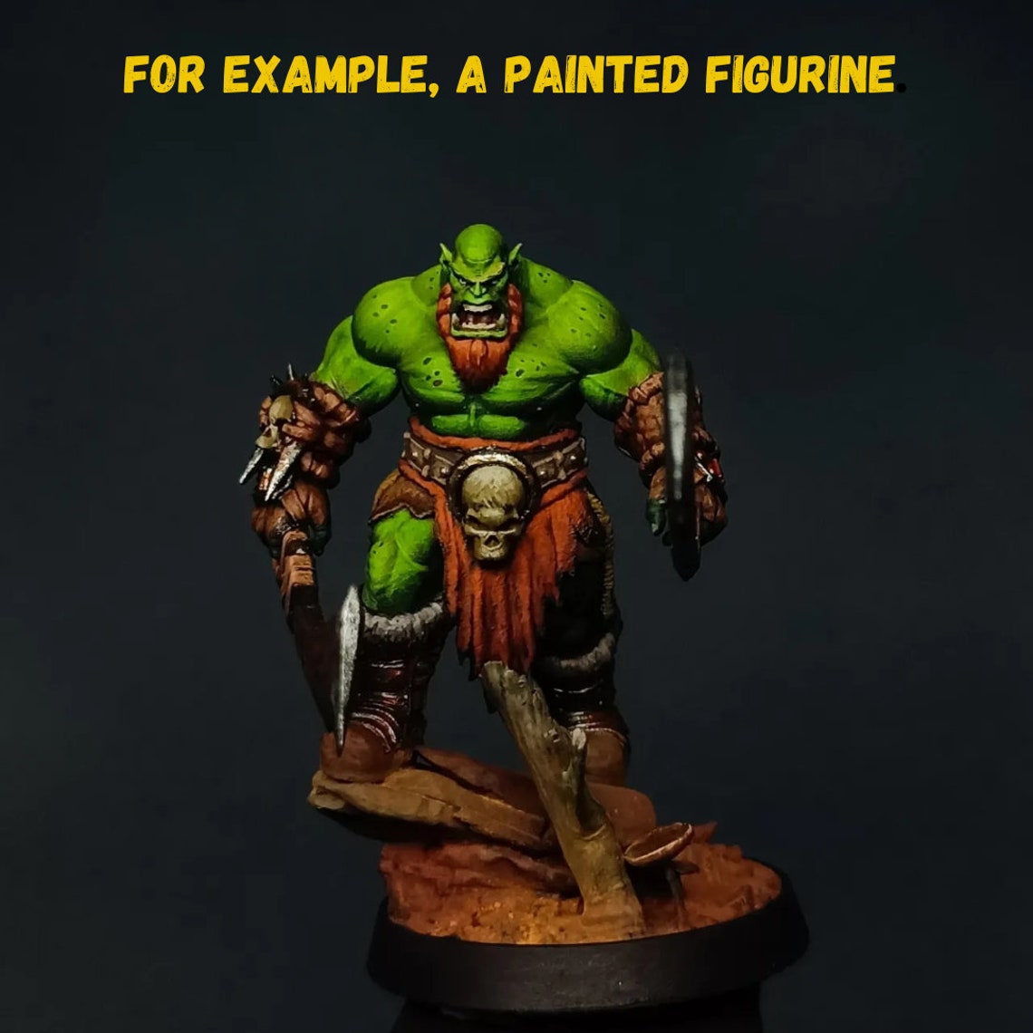 Dongli Smite on Head Runner Goblin Mounted DBM | Miniature Dungeons and ...