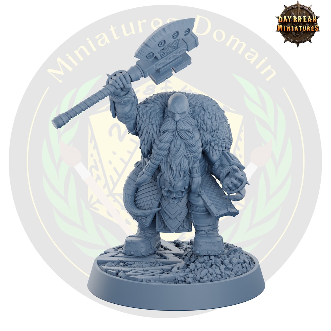 Zigmond Rottinger Dwarf Fighter DBM | Miniature Dungeons and Dragons ...