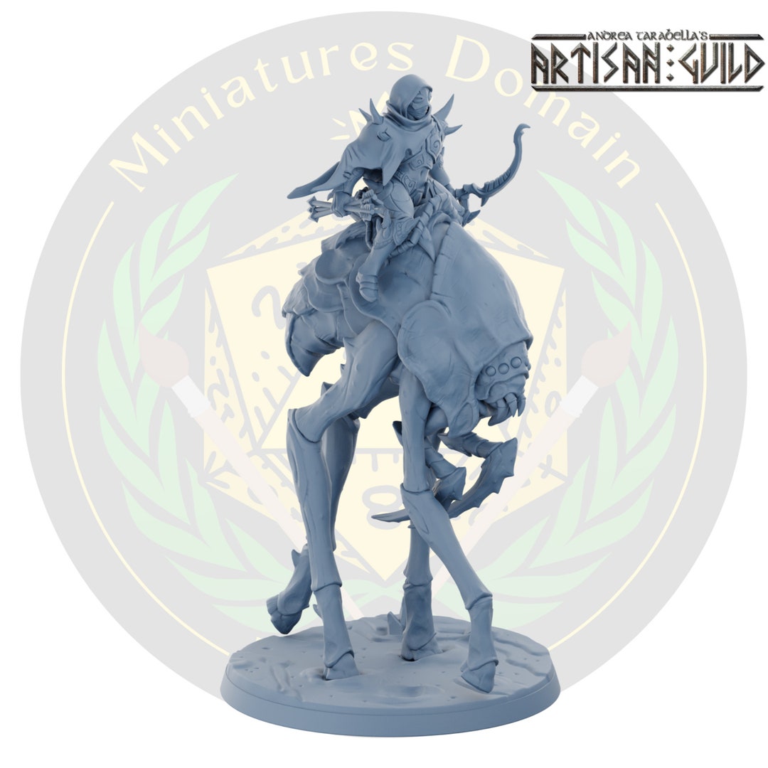 Zeek Rider Woman With a Bow Ranger Elf AG | Miniature Dungeons and ...