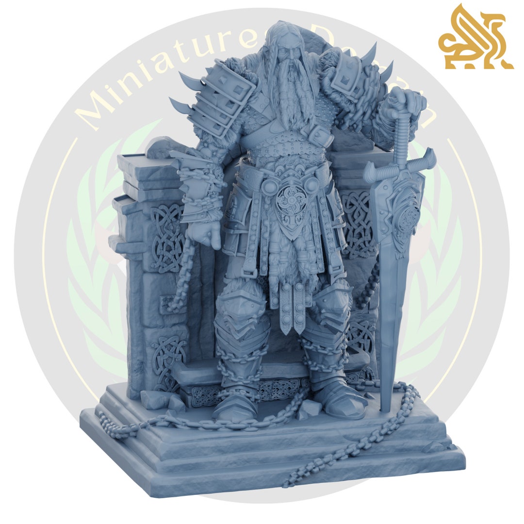 Vurimandi - the Entombed Giant King Goliath Human Barbarian DMS ...