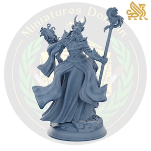 Tharvaya Revisit Dragonborn Warlock Sorcerer DMS | Miniature Dungeons ...