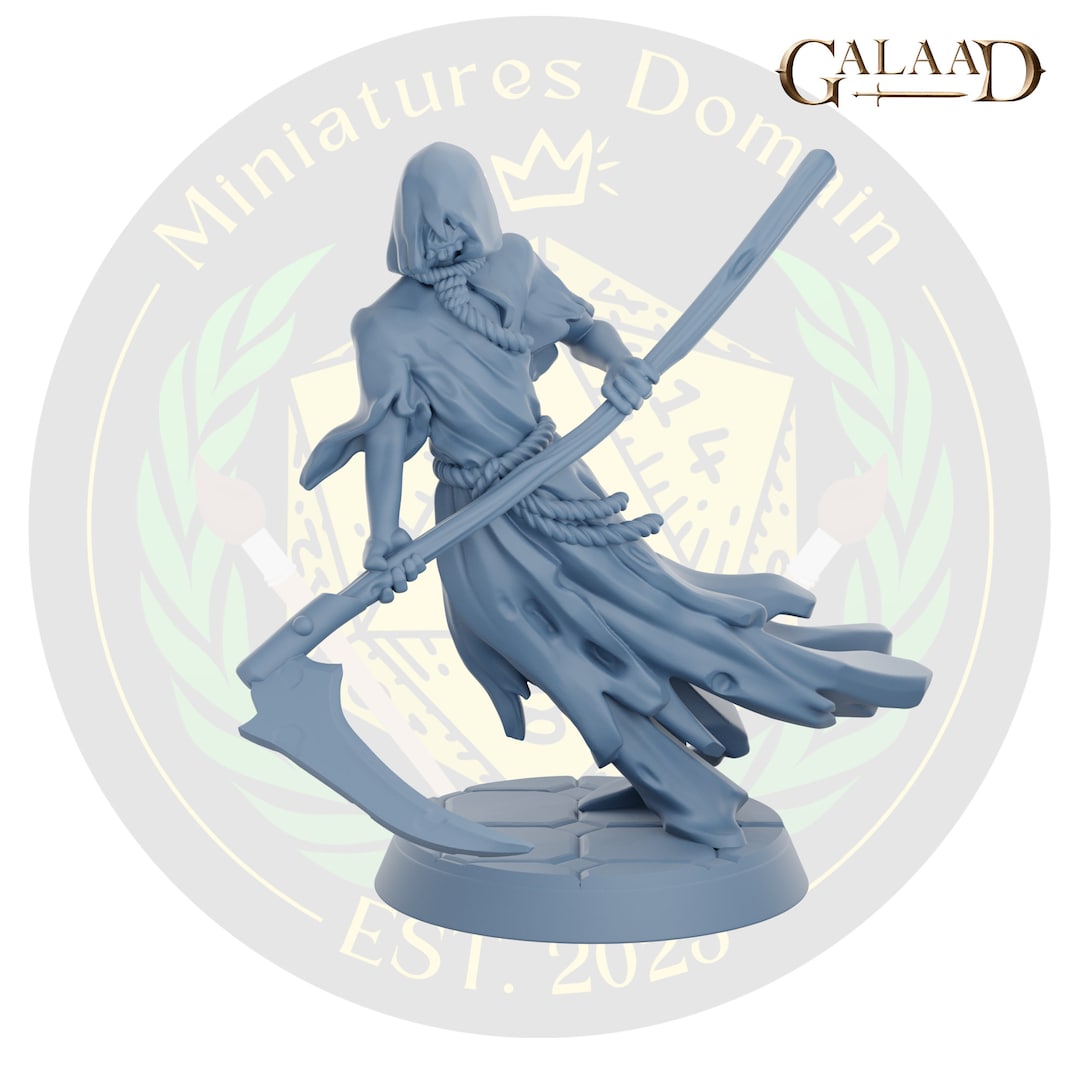 Specter With a Rope and Scythe Galaad | Miniature Dungeons and Dragons ...