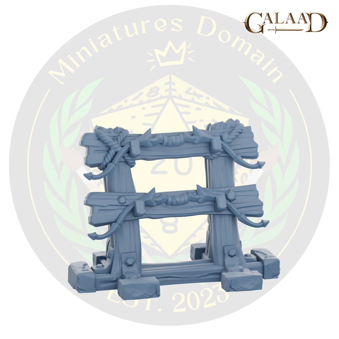 Rack for Arms Terrain Galaad | Miniature Dungeons and Dragons Dnd ...