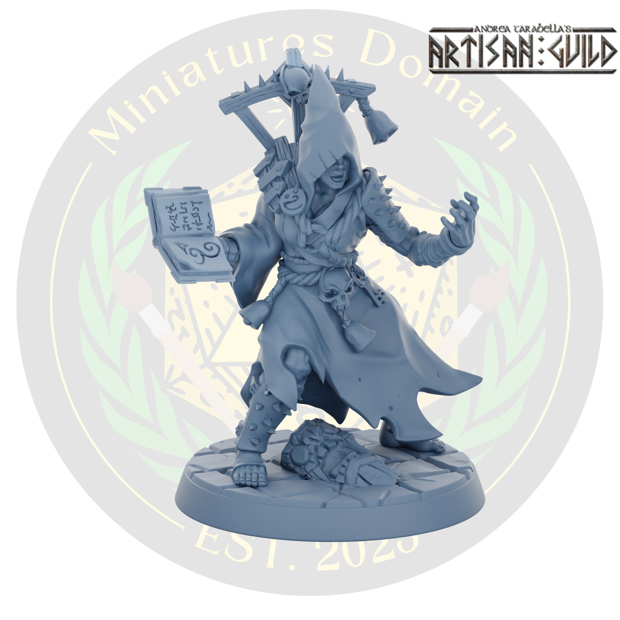 Female Cultist of Melmora Sorcerer Human AG Miniature Dungeons and ...