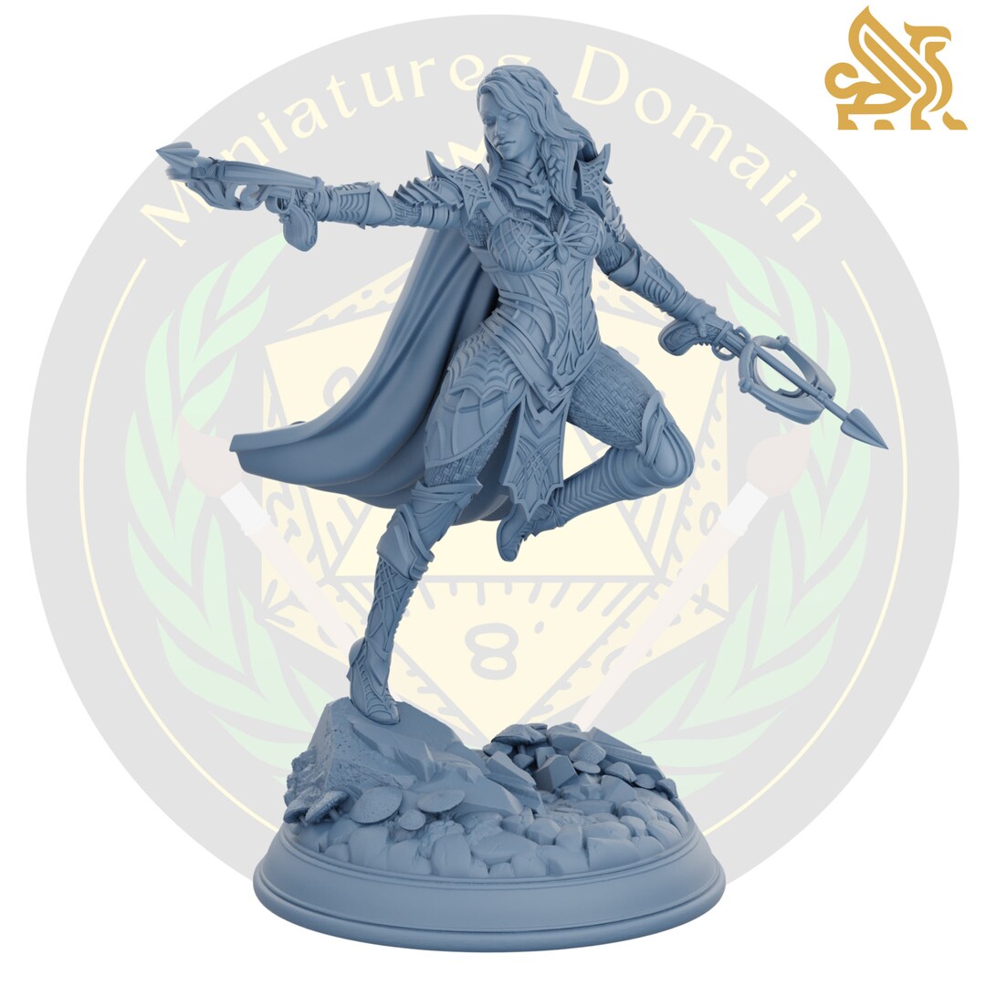 Drow Assassin Miniature – Rogue Ranger Dnd Tabletop RPG Mini - Etsy