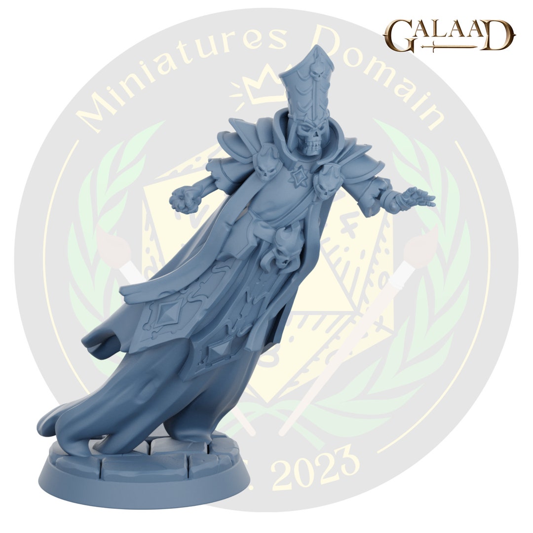 Lich Wraith Galaad | Miniature Dungeons and Dragons Dnd Tabletop ...