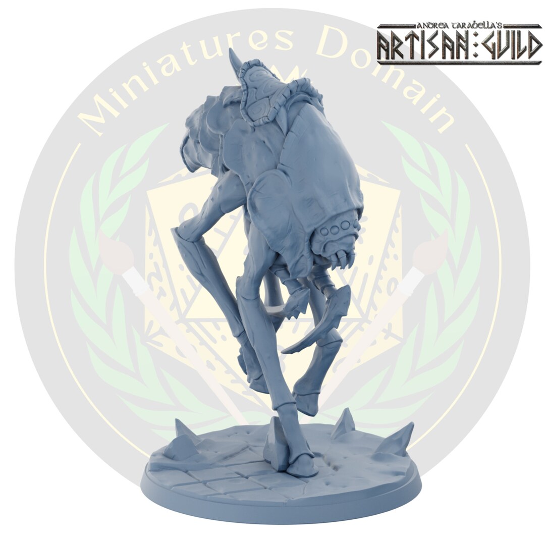 Zeek With a Saddle Stand Beast Creature AG | Miniature Dungeons and ...