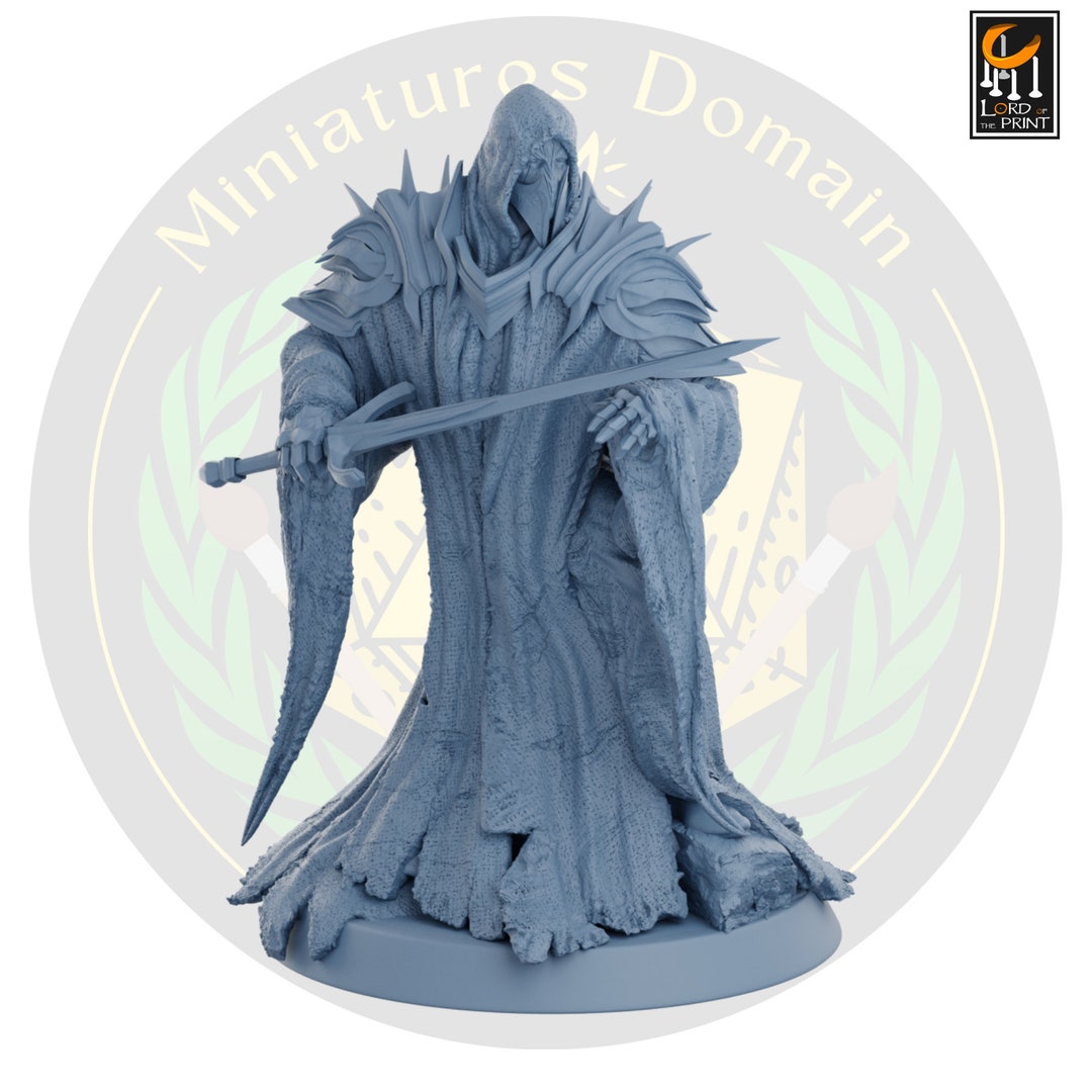 Tiamat Shadow Undead Lotp Miniature Dungeons and Dragons Dnd Tabletop ...