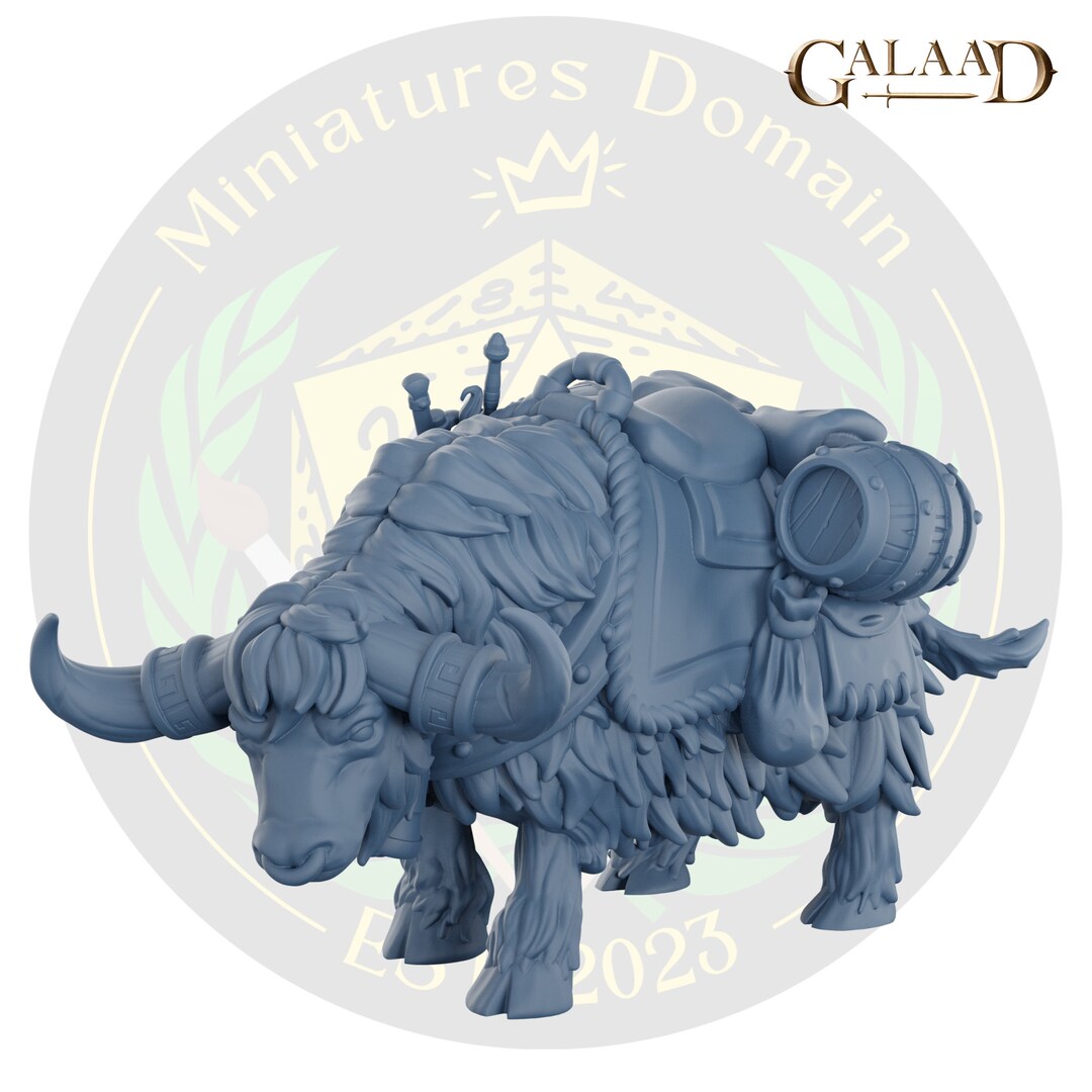 Yak Galaad | Miniature Dungeons and Dragons Dnd Tabletop Miniature Mini ...