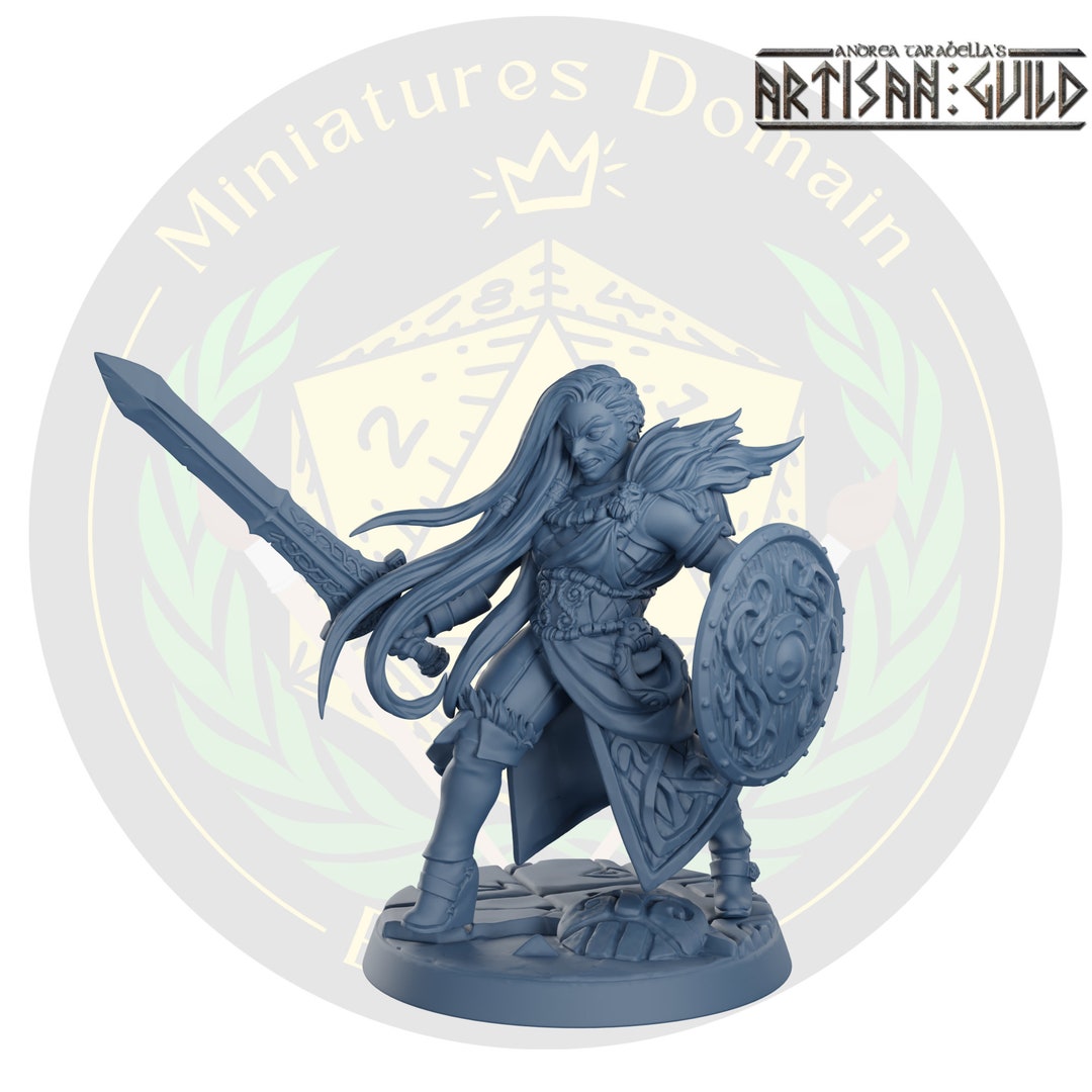 Astrid Trollskadi the Shieldmaiden Human Fighter (variant B) AG ...