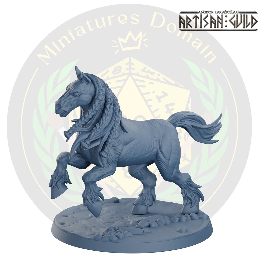 Skutagaard Wild Horse Beast AG | Miniature Dungeons and Dragons Dnd ...