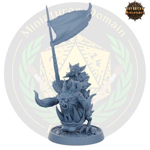 Dongli Smite on Head Runner Goblin Mounted DBM | Miniature Dungeons and ...