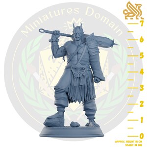 Oni Onslaughter Demon Mace DMS | Miniature Dungeons and Dragons Dnd ...