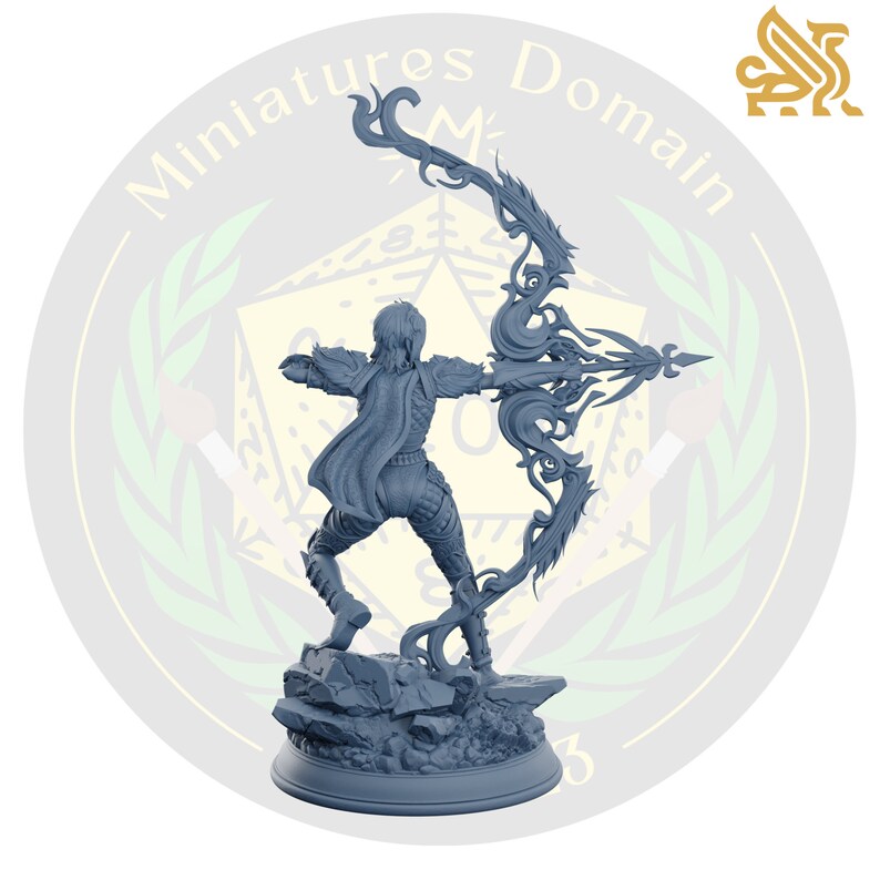 Eldiara Elf Ranger DMS Miniature Dungeons and Dragons Dnd Tabletop ...
