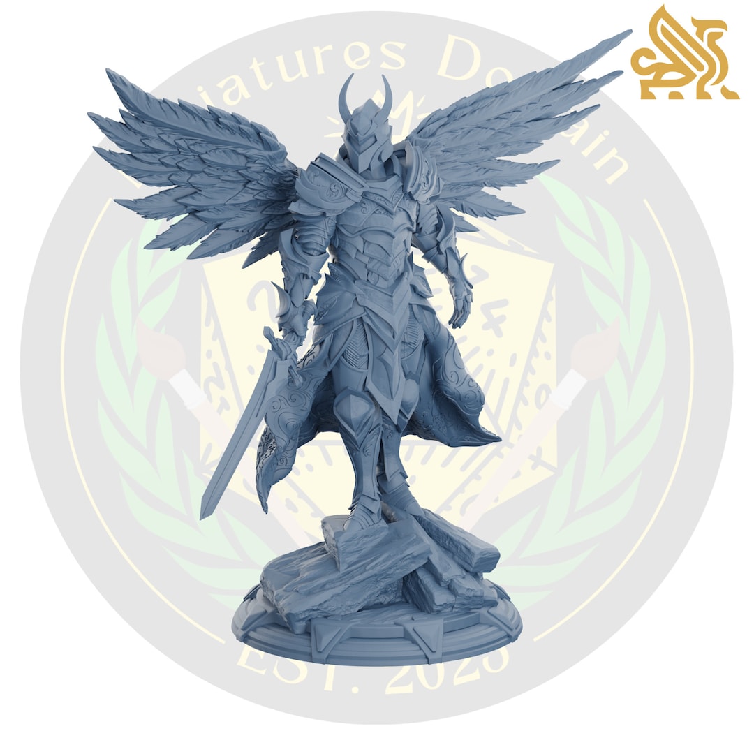 Syelros Engel DMS Miniatur Dungeons and Dragons DnD Tabletop Mini ...