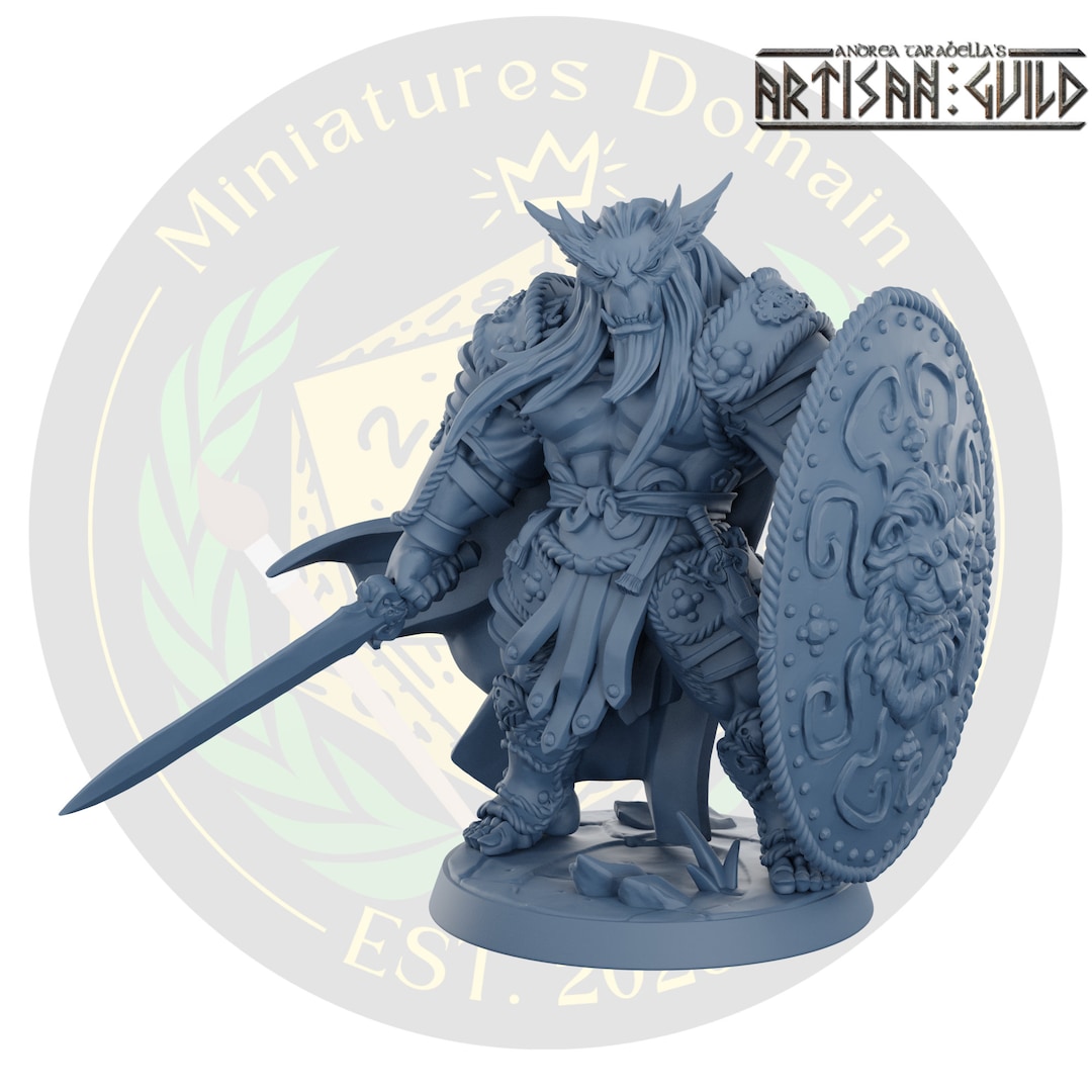 Bolg Magnus the Conqueror Goblin Fighter AG | Miniature Dungeons and ...