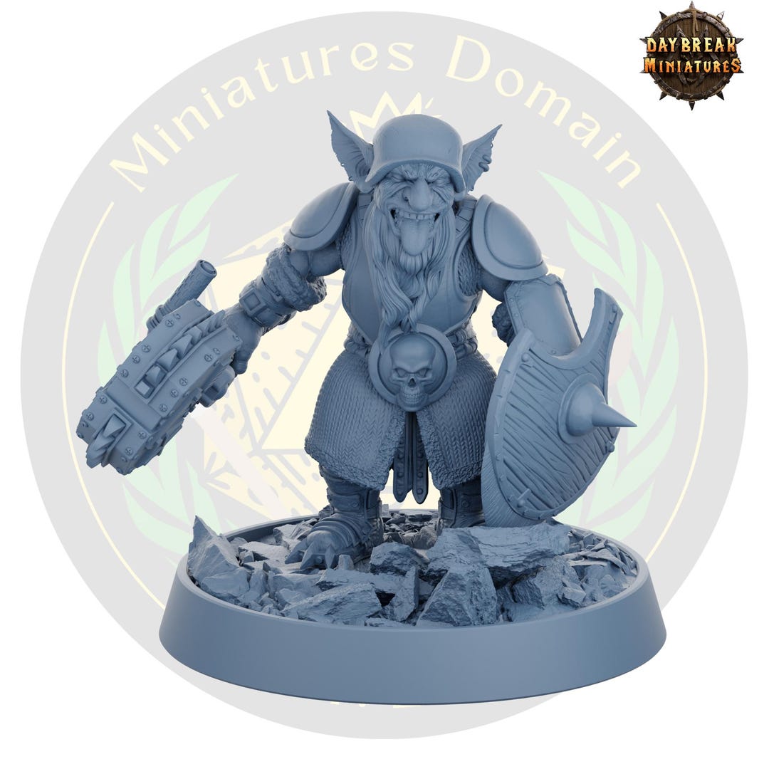 Tango Sparkhammer Goblin Barbarian Fighter DBM | Miniature Dungeons and ...