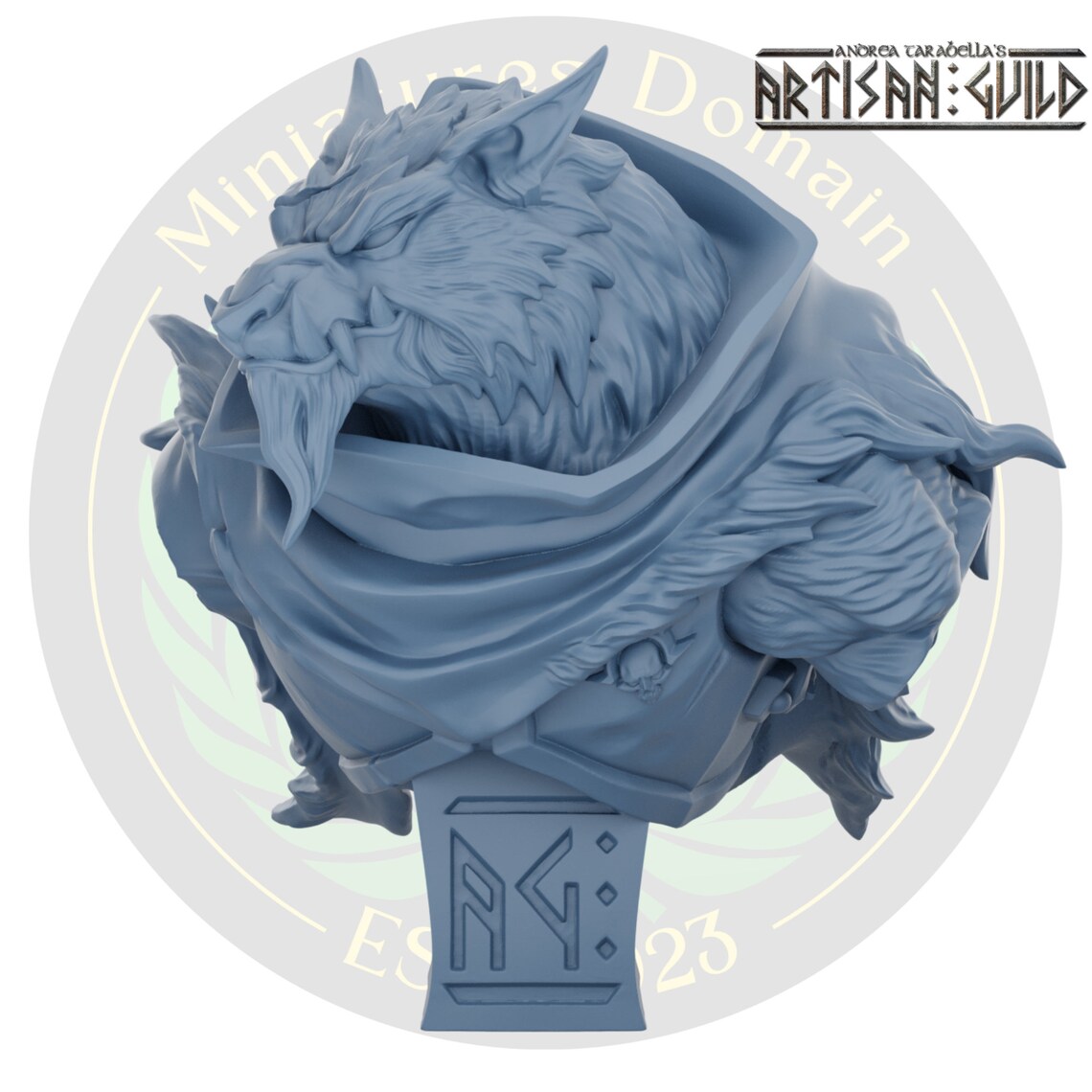 Captain Fenrir the Wulfheart BUST AG | Miniature Dungeons and Dragons ...