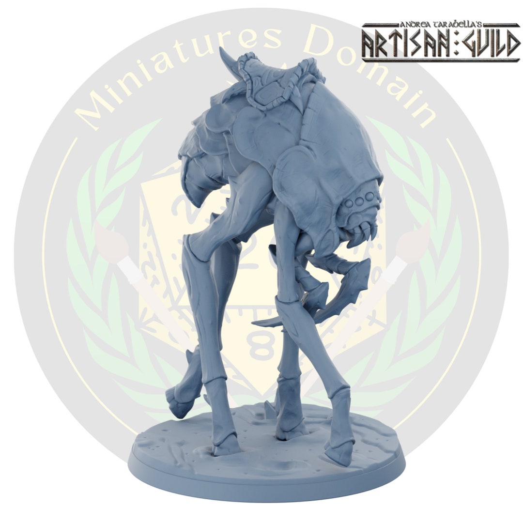 Zeek With a Saddle Walk Beast Creature AG | Miniature Dungeons and Dragons Dnd Tabletop ...