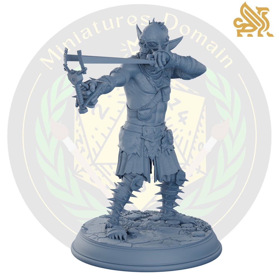 Goblin of War With Sling Ranger DMS | Miniature Dungeons and Dragons ...