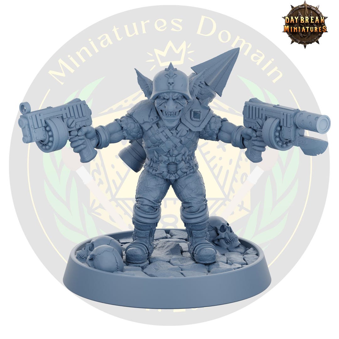Piston Petrov Goblin Gunslinger DBM | Miniature Dungeons and Dragons ...