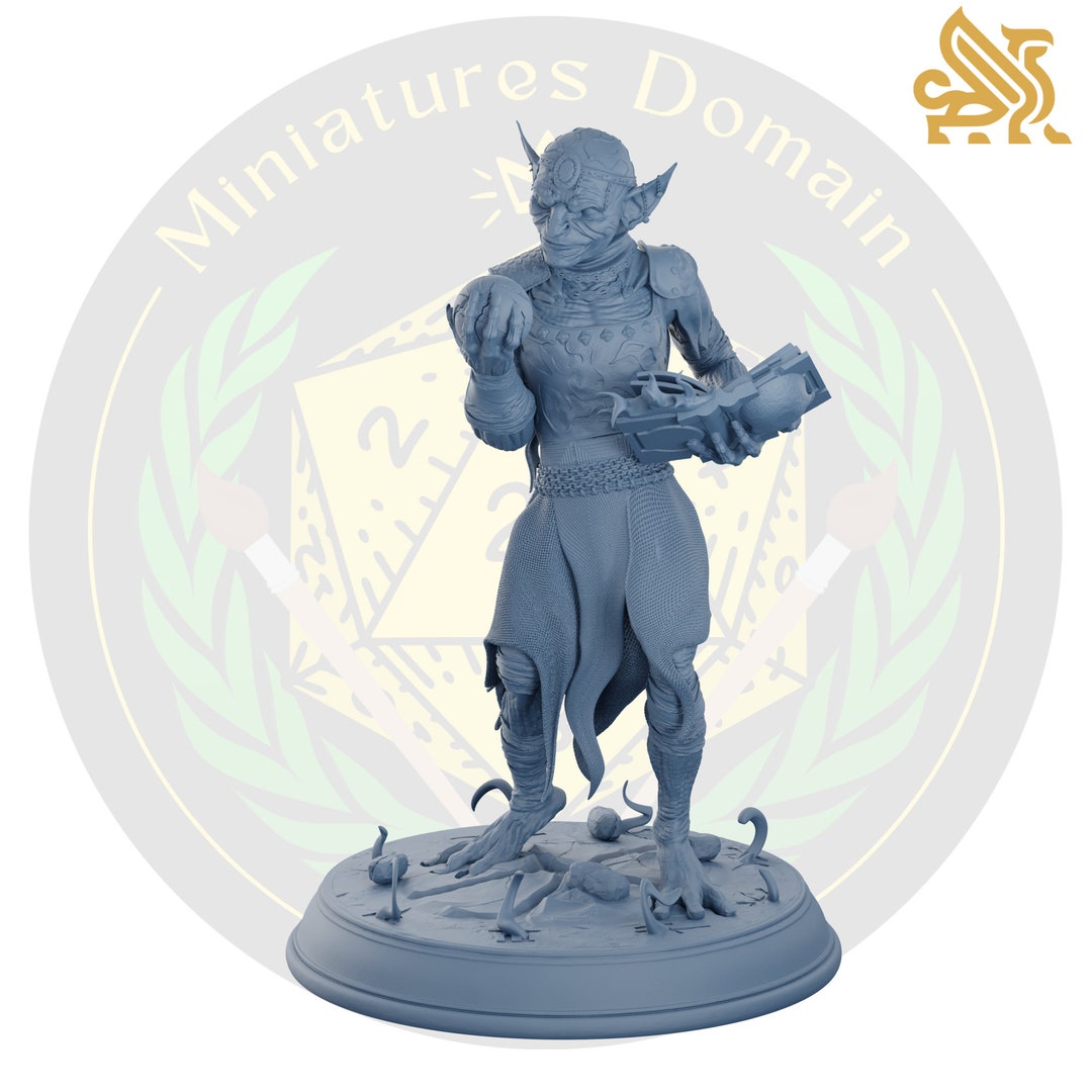 Mana Goblin Sorcerer DMS | Miniature Dungeons and Dragons Dnd Tabletop ...