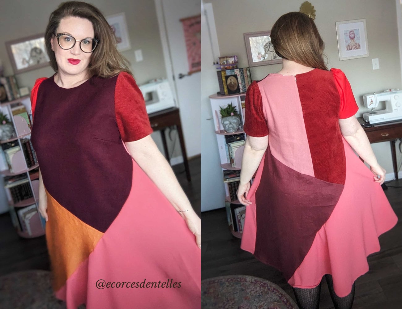 INGA DRESS - Digital Sewing Pattern - PDF Files With Illustrated ...