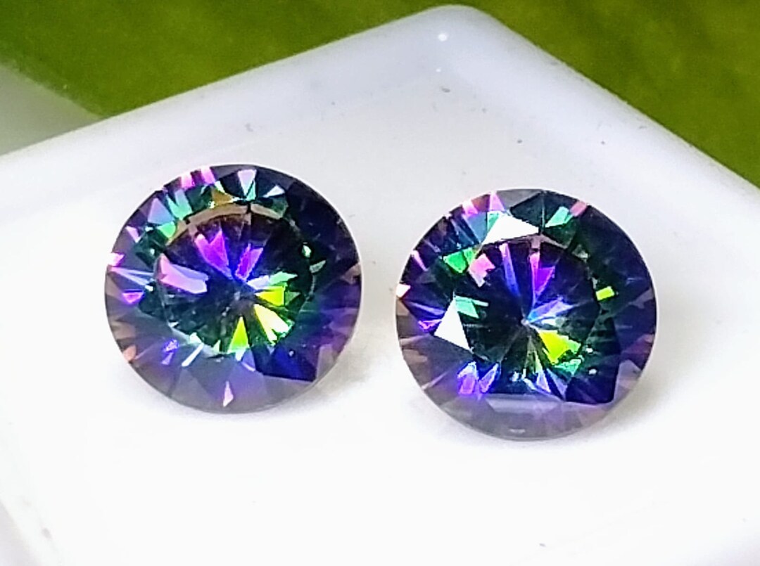 5 Carats Natural Alexandrite Round Shape Facet Color Changing ...