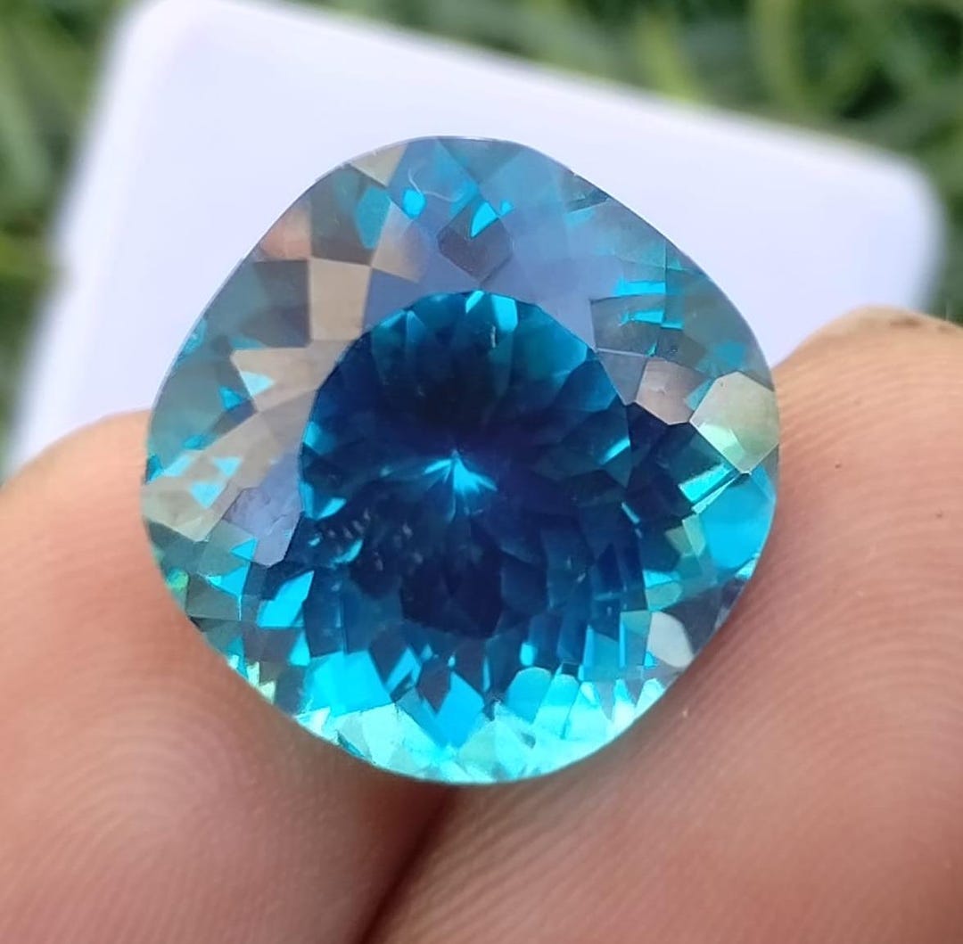 8.ct Extremely Rare AA Certified Natural Grandidierite Royal Bluish ...
