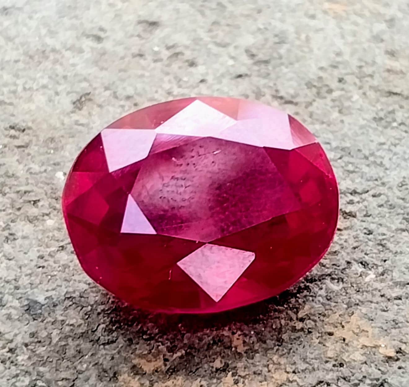 7 Carat Natural Ruby Brighter Pure, Vibrant Burma Pigeon Bloody Red ...