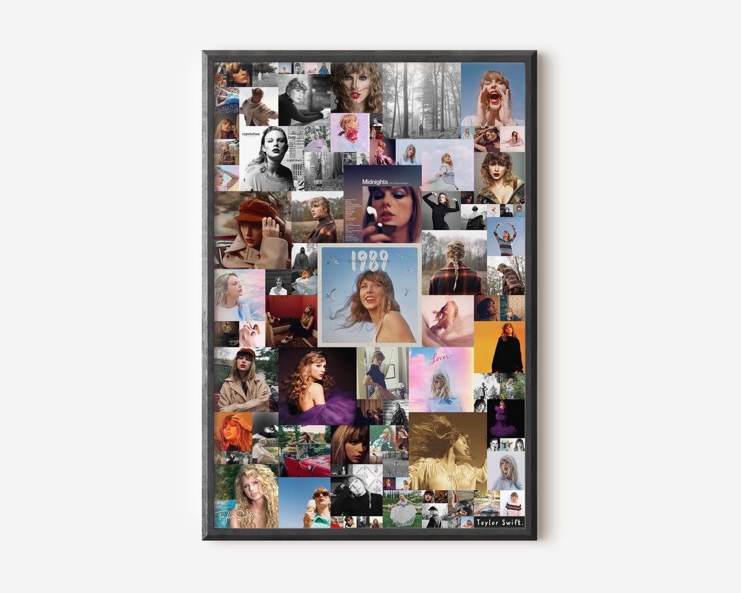Swiftie Collage Poster Printable Poster 5 Different Sizes Available ...