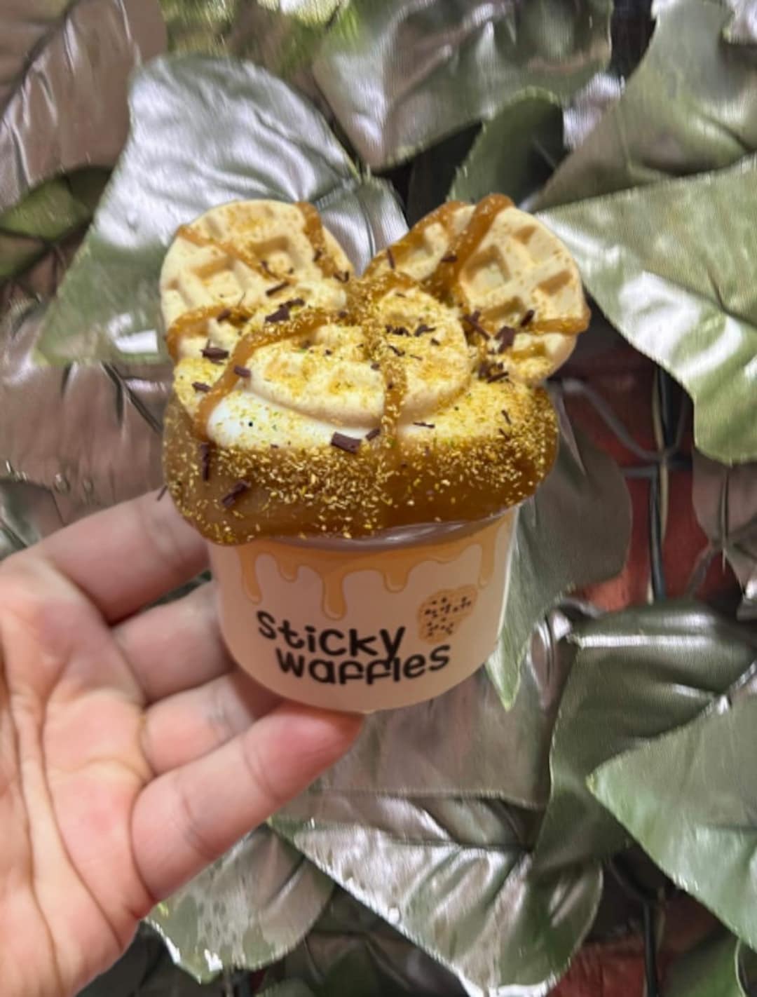 4oz Sticky Waffles /slime/ Uk Slime Shop/cheap Slime/sensory Play - Etsy UK