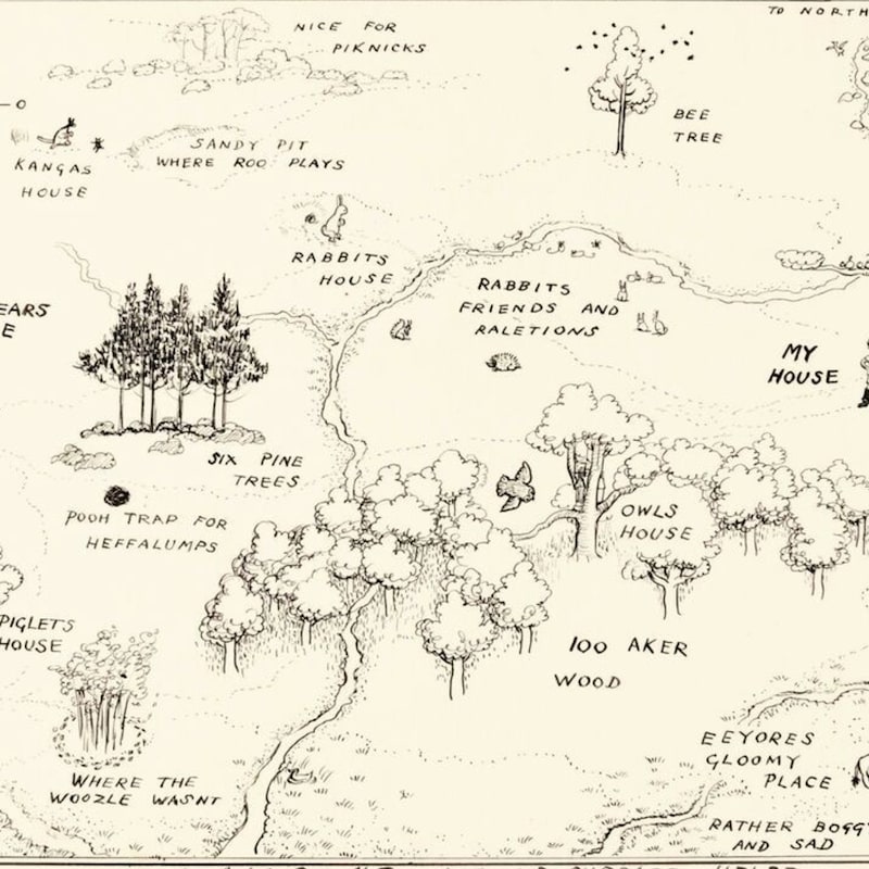 Winnie Map Png Svg - Etsy