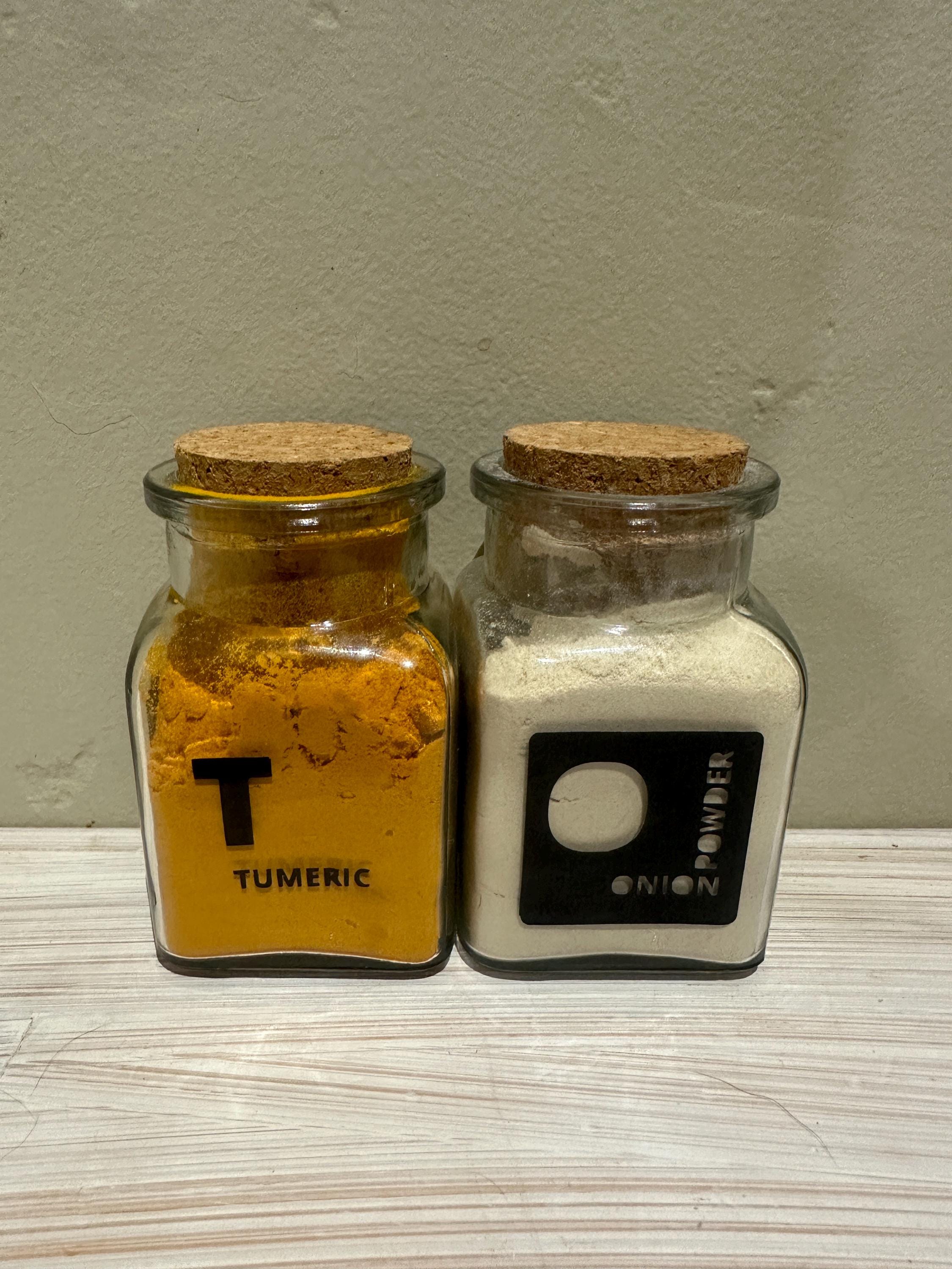 Square Spice Labels Design - Etsy