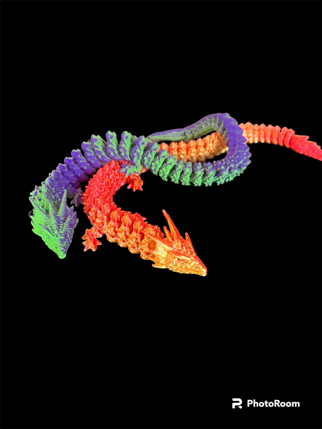 3D Printed Dragons, Toy Dragons, Ornamental Dragons, Flexible Dragons ...