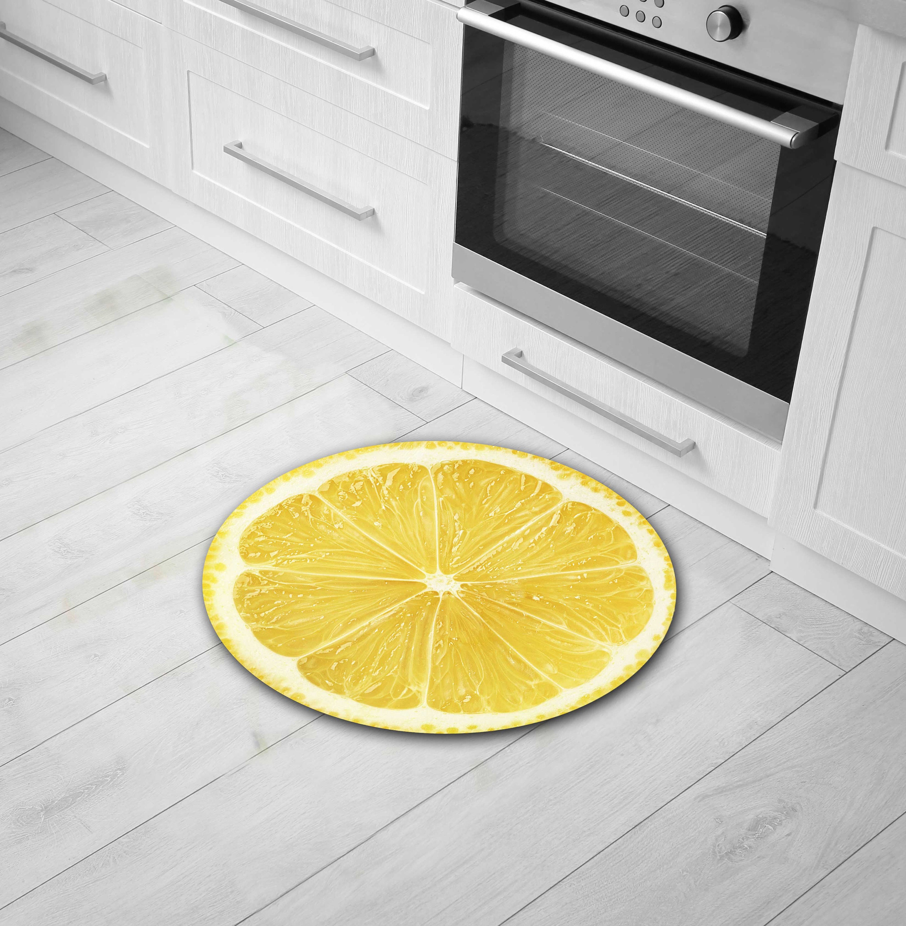 Lemon Kitchen Rug,lemon Rug, Lemon Pattern Rug,fruit Rug for Kitchen ...